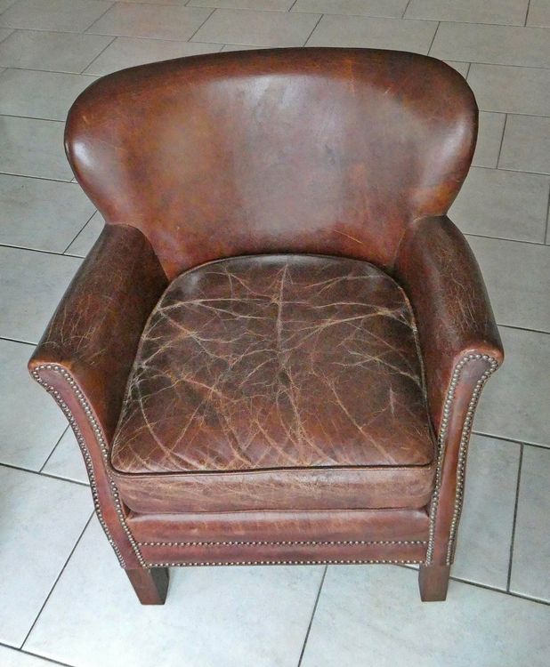 Leder Sessel braun "British" (Gebraucht) in Bonstetten für CHF 490 – nur Abholung auf Ricardo kaufen