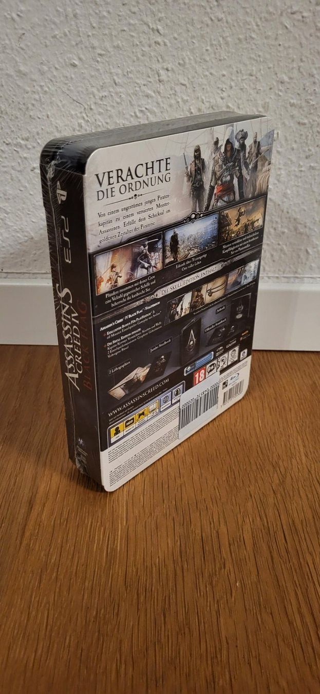 PS3 - Assassins Creed Black Flag Skull Edition Neu (Gebraucht) in ...