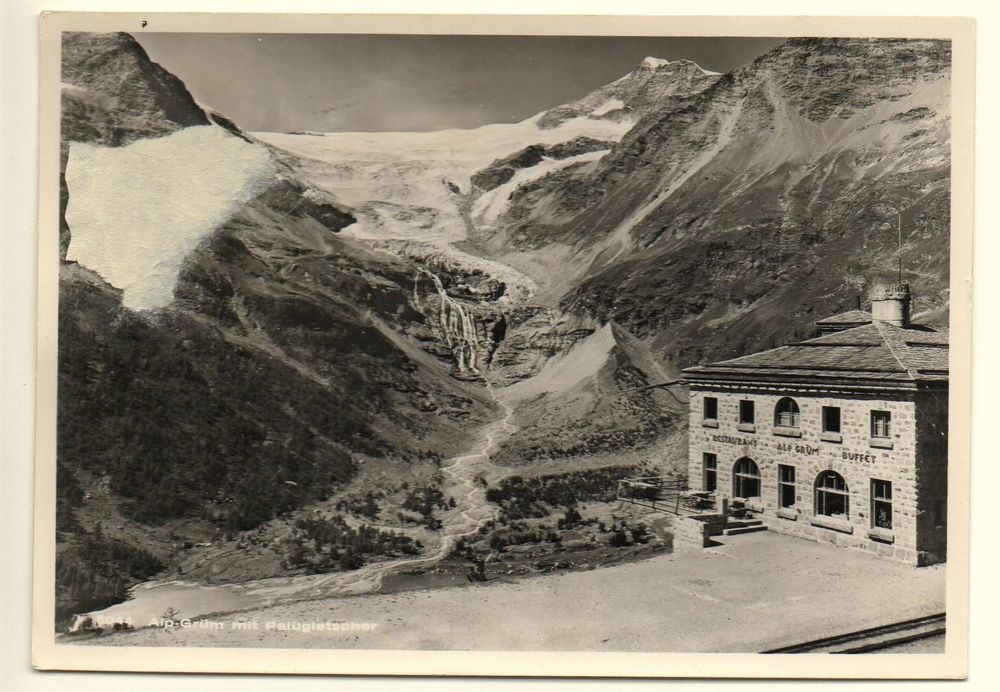 ALP GRÜM Restaurant Berninabahn mit Palügletscher | Kaufen auf Ricardo