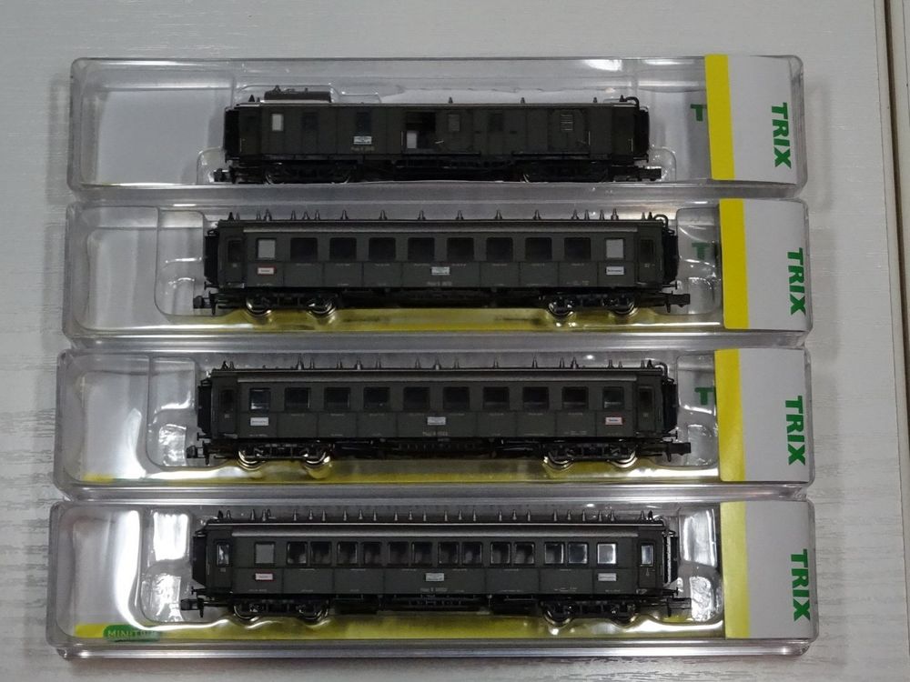 Minitrix 15709-01, 15709-2, 15709-3, 15709-4, Pfalzbahn, | Kaufen auf ...