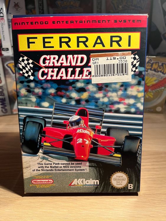 Ferrari Grand Prix challange *Top Zustand* NES OVP Nintendo | Kaufen ...