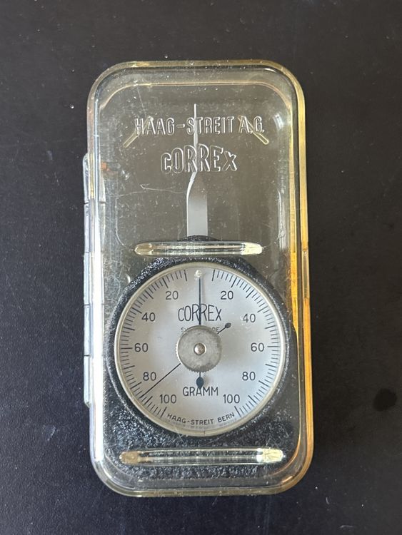 Dynamomètre Correc vintage Haag-Streit (D'occasion) à Versoix pour CHF 25 – avec livraison ...
