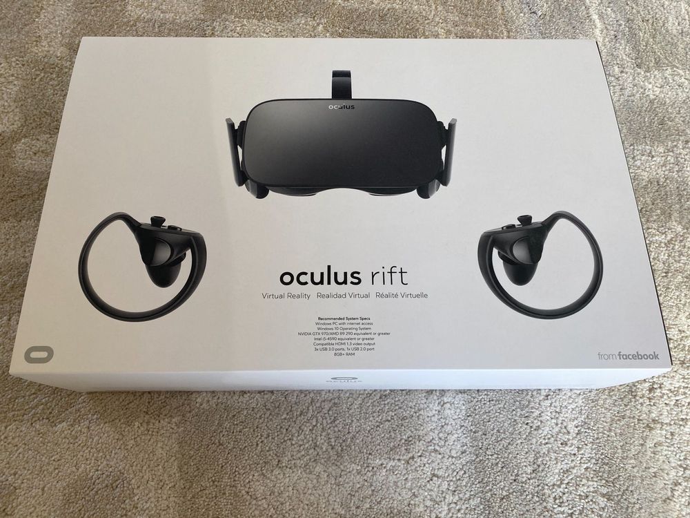Oculus Rift mit zusätzlichem Sensor (Gebraucht) in für CHF 251 – mit ...