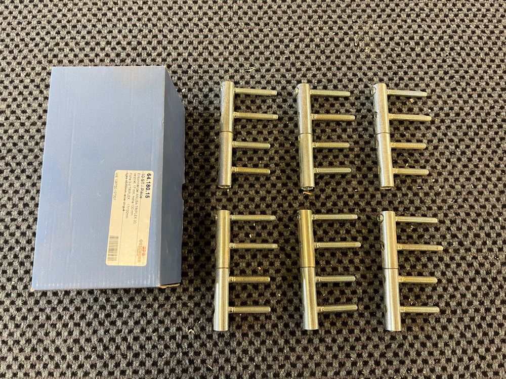 Türscharniere / Einbohrbänder Anuba Triplex (Neu und originalverpackt ...