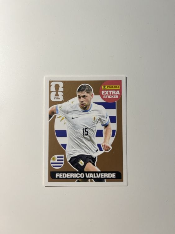 Panini WM 2026 - Extra Sticker - Federico Valverde - Bronze (Neu ...