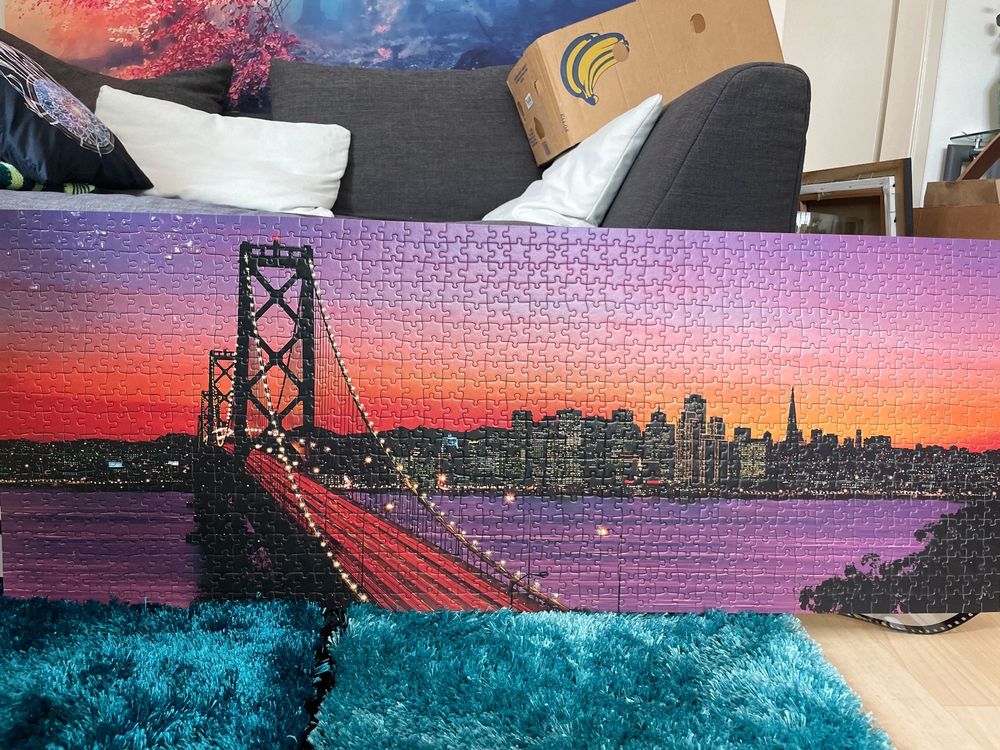 Ravensburger Puzzle San Francisco, Oakland Bay Bridge (Gebraucht) in ...