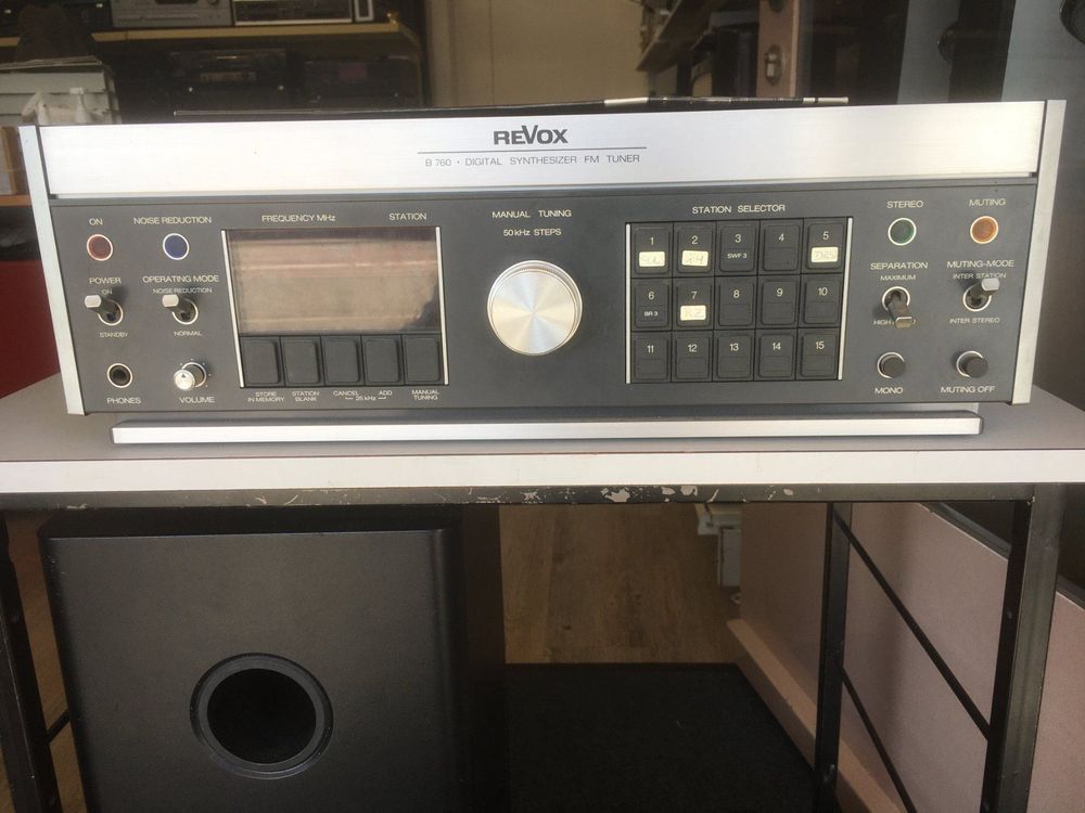 Revox B760 Tuner inkl. Bedienungsanleit. | Kaufen auf Ricardo