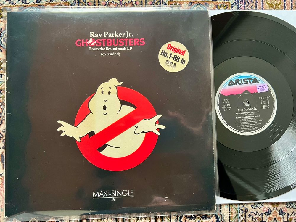MAXI Ghostbusters Extended Version Ray Parker GEWASCHEN TOP (Gebraucht ...