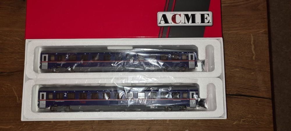 ACME 55198 ÖBB NIGHTJET LIEGEWAGEN NEU (Nuovo e nell'imballaggio ...
