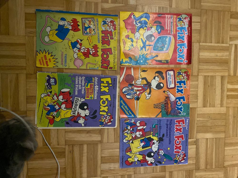 5 fix und foxi hefte aus den 80 er Jahren | Kaufen auf Ricardo