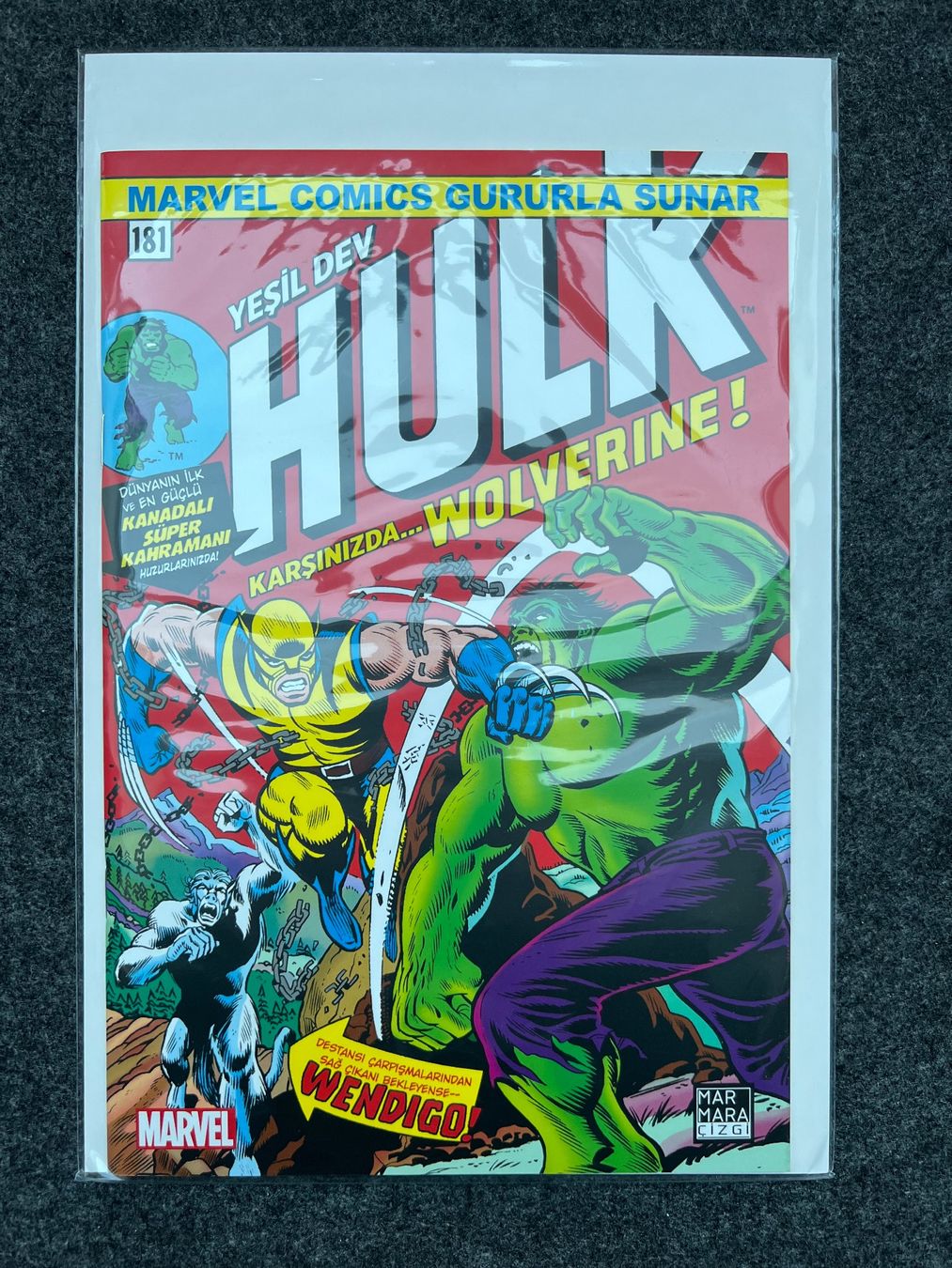 Hulk #181 (Wolverine)(2020, türkisches Reprint) — NM (Gebraucht) in ...