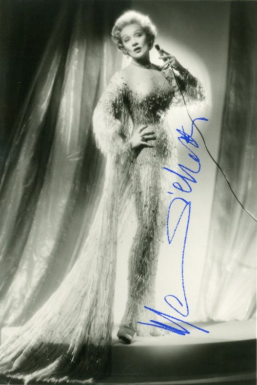 Marlene Dietrich, Original Autogramm (Gebraucht) in Hemishofen für CHF ...