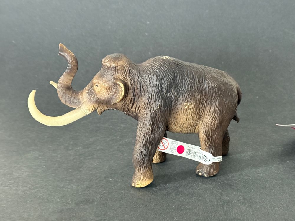 Bullyland Mammut und Junges gross klein ähnlich wie Schleich (Neu ...