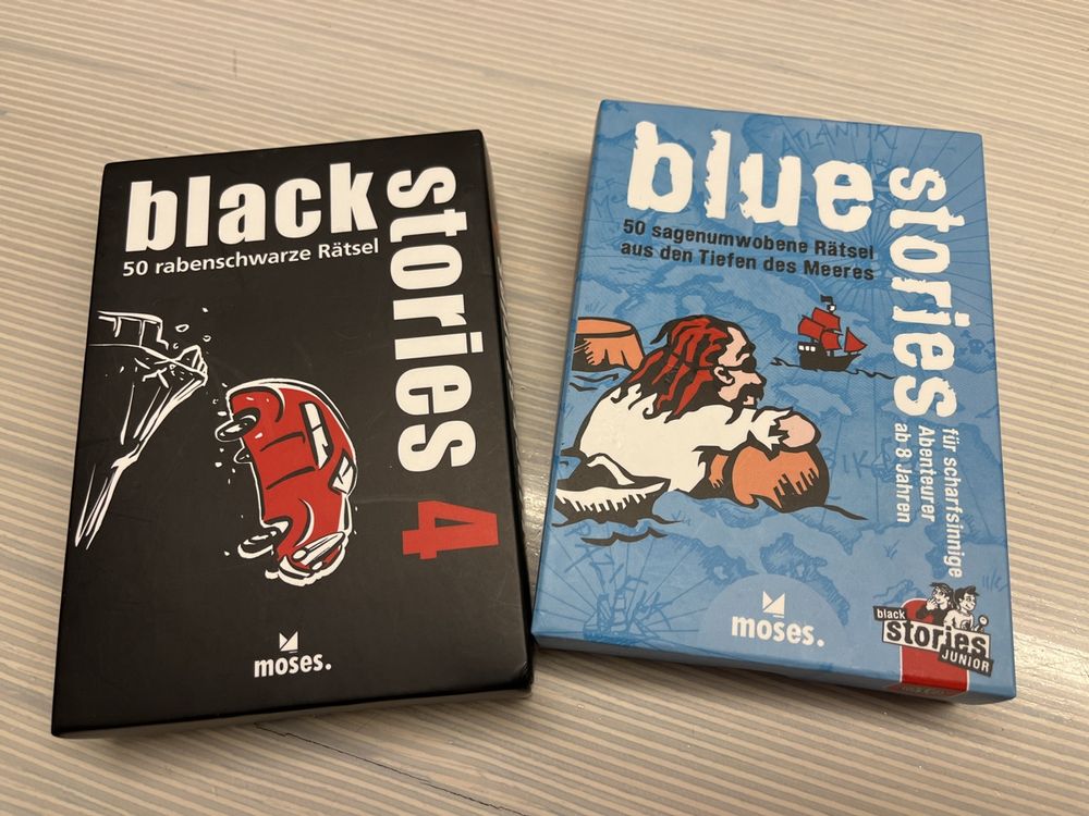 Black Stories und Blue Stories (Gebraucht) in Baar für CHF 2 – mit ...