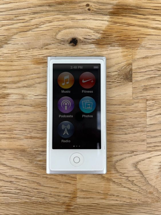iPod Nano 7. Generation silber (Gebraucht) in Lax für CHF 50 – mit ...