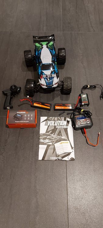 Modster Evolution brushless Monster Truck 1/10 RTR 4 WD | Kaufen auf Ricardo