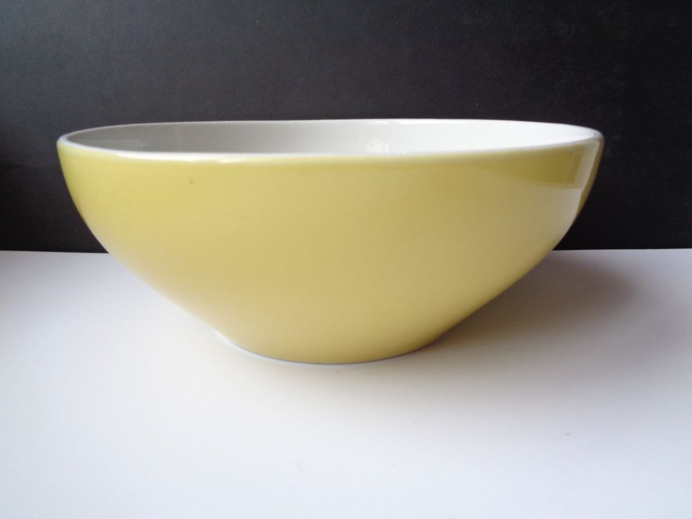 RÖssler Gelb SchÜssel 21 Cm Original 60er Jahre Kaufen Auf Ricardo