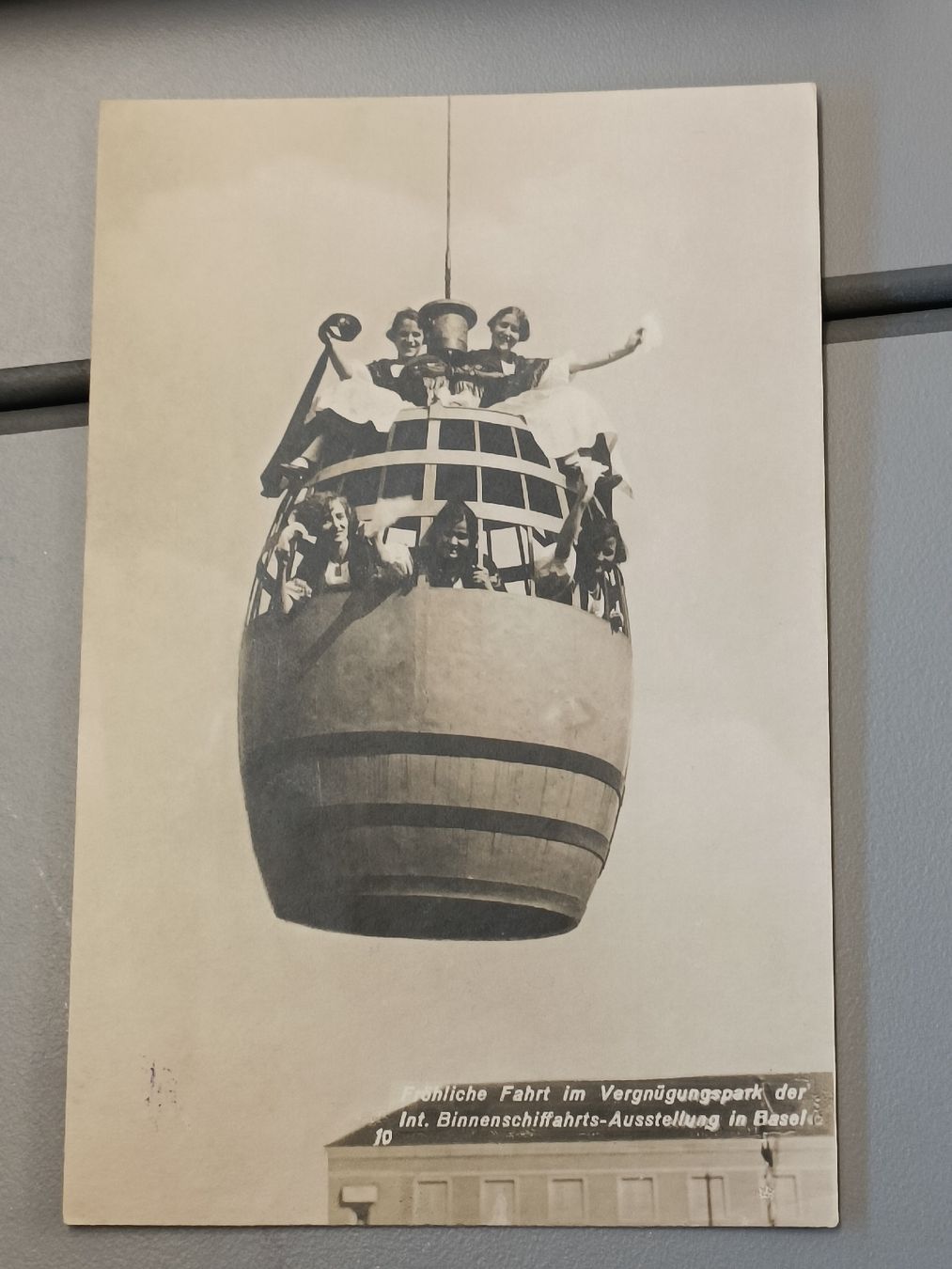 Echt Photo Karte / Binnen Schiffahrts Ausstellung Basel 1926 (Gebraucht ...