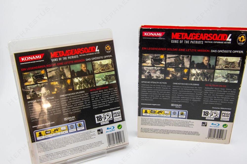 Metal Gear Solid 4: Guns of the Patriots PS3 (Gebraucht) in Effretikon ...
