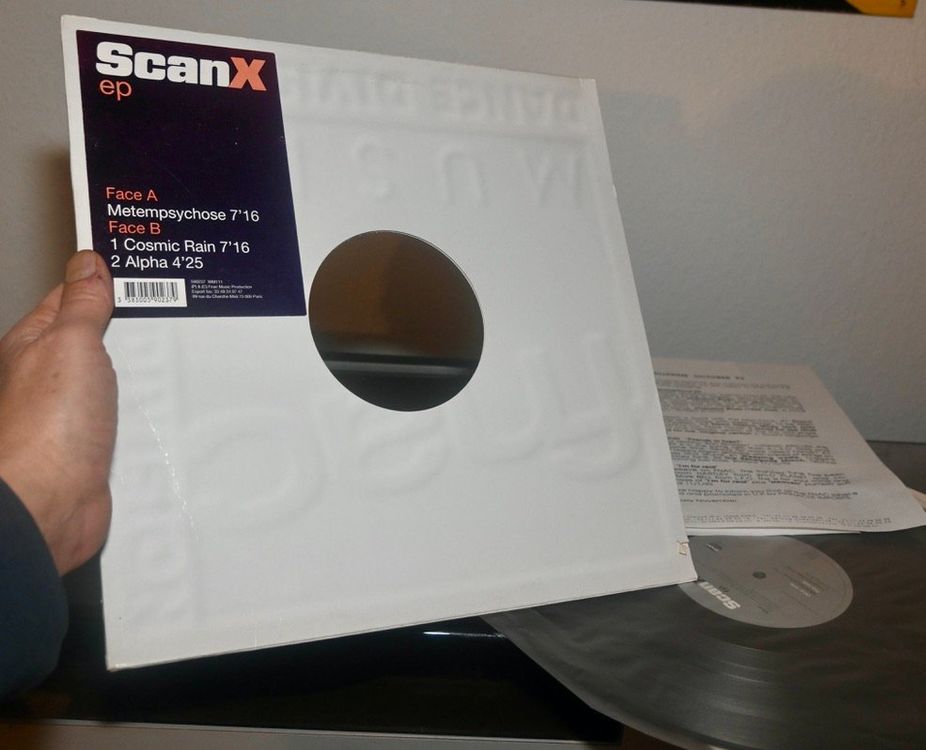Hard Trance 1993 ScanX –ScanX EP vg++ mit promo sheet | Kaufen auf Ricardo