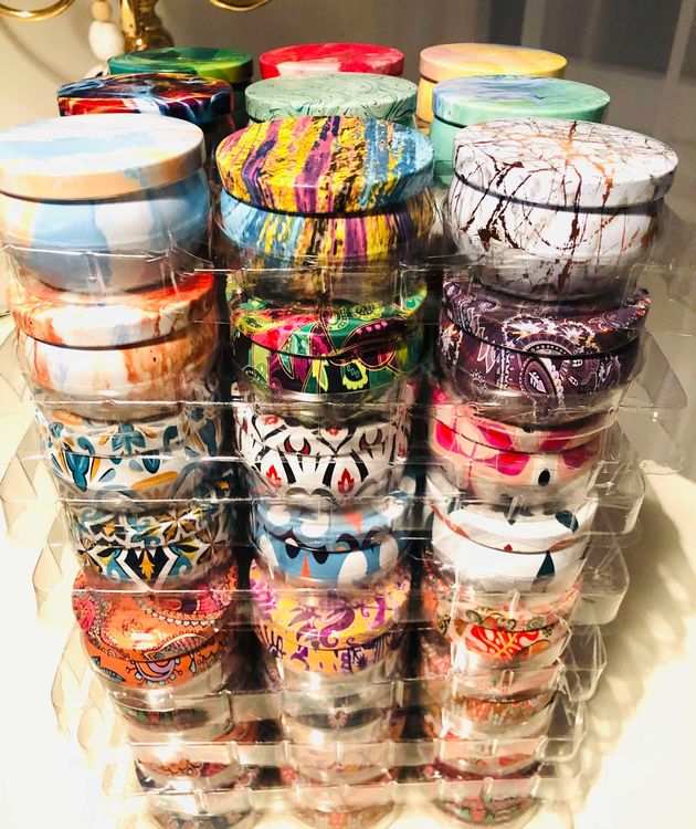 EINMALIG!! 🔥 25 (!!) er Set Duftkerzen Bunt Aroma NEU 🎉 (Neu und ...