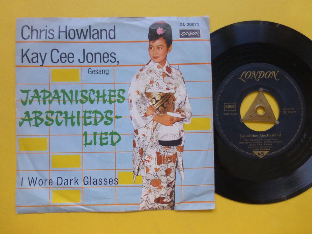 KAY CEE JONES 7" JAPANISCHES ABSCHIEDSLIED | Kaufen auf Ricardo