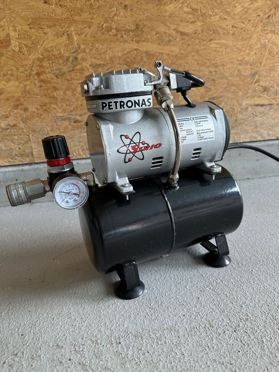 Airbrush Kompressor 6 BAR 150W nur 47dB! | Kaufen auf Ricardo