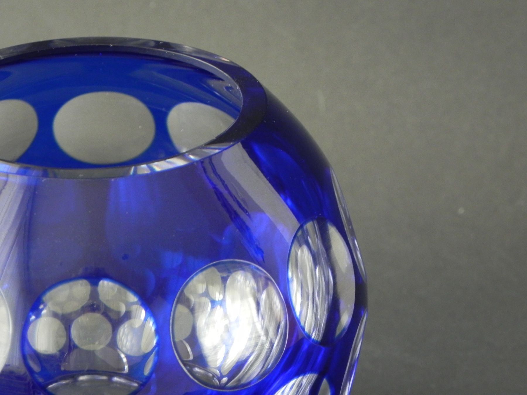 Kristall Vase - Design Marita Voigt ??? - 60 -iger Jahre (Neu (gemäss ...