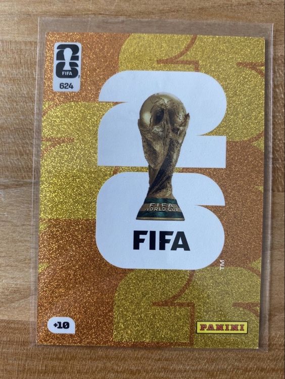 Panini FIFA World Cup 2026 Adrenalyn XL Trophy GOLD Card 624 (Neu ...