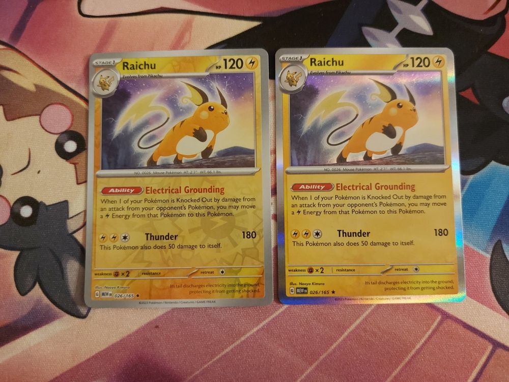 Raichu #026 holo and reverse MEW EN (151) | Comprare su Ricardo