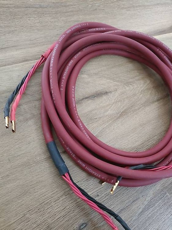 Straight Wire Stage Lautsprecherkabel - High-End - USA - 3m (Gebraucht ...