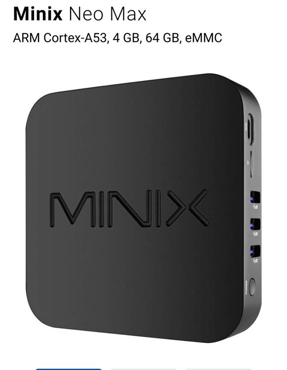 Media-Player Minix Neo Max (Neu (gemäss Beschreibung)) in Zwillikon für ...