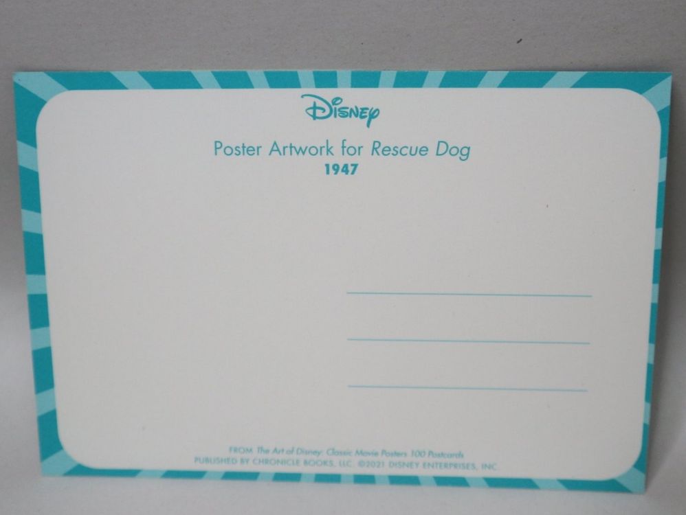 AK Disney Pluto Artwork for Rescue Dog 1947 Postkarte | Kaufen auf Ricardo
