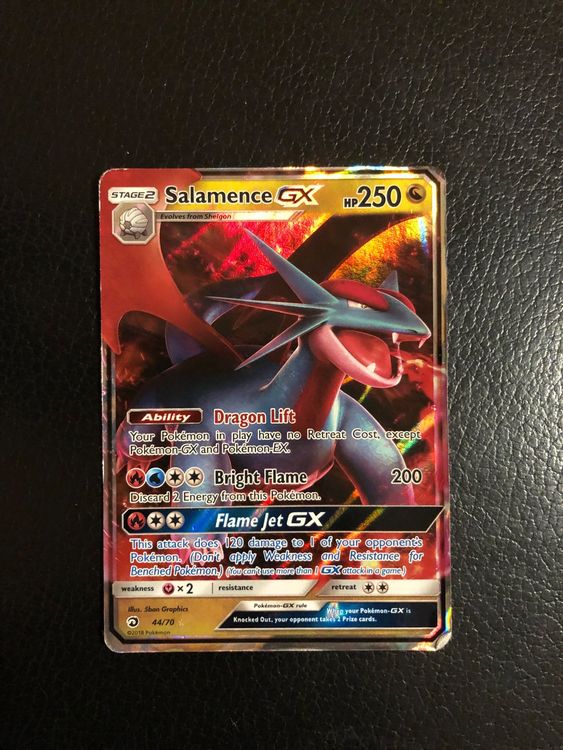 S&M Dragon Majesty Salamence GX 44/70 Ab 1 (Gebraucht) in Paradiso für CHF 1 – mit Lieferung auf ...