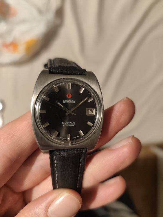Vintage ROAMER Mustang Rotodate Automatik – 70er Style (Gebraucht) in ...