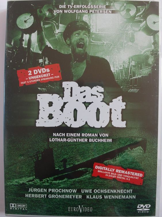 Das Boot (Uncut - Digital Remastered) > 2 DVD's