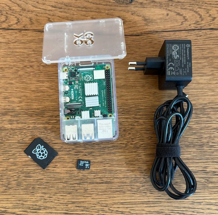 Raspberry Pi 4 1G Model mit 16GB MicroSD Karte (Gebraucht) in Liebefeld ...