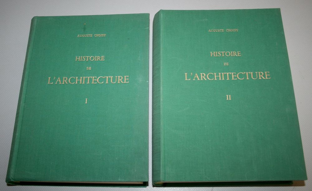 Auguste Choisy: Histoire de l'architecture, 2 volumes, 1964 | Kaufen auf Ricardo