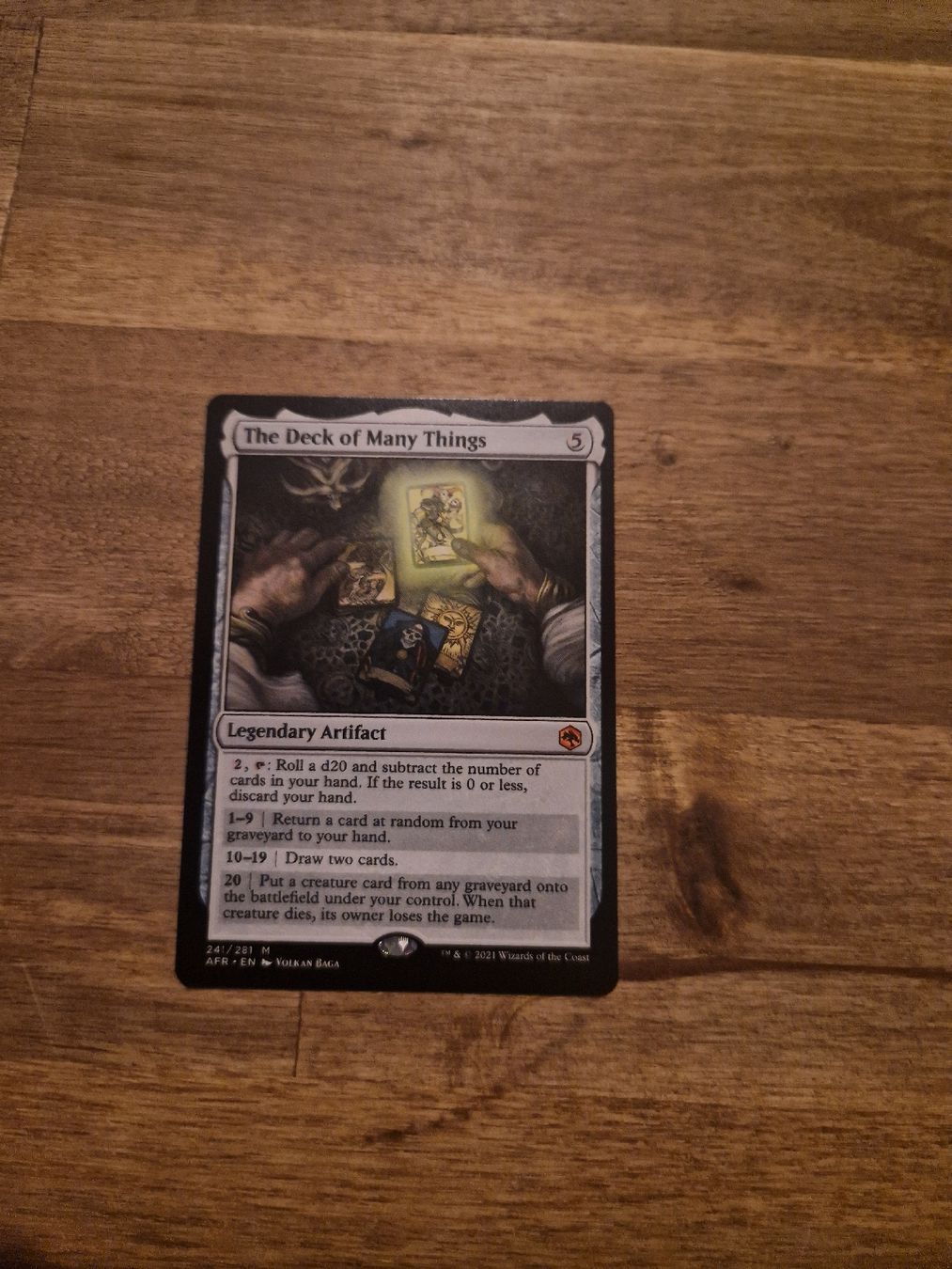 Magic The Gathering - The Deck of Many Things - MTG Card (Neu (gemäss ...