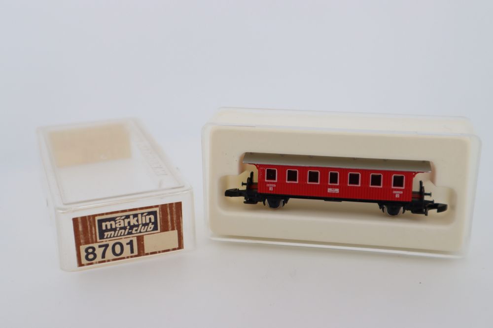 Märklin Z 8701 Personenwagen 2.Kl. rot K.W.St.E. (Gebraucht) in Zürich ...