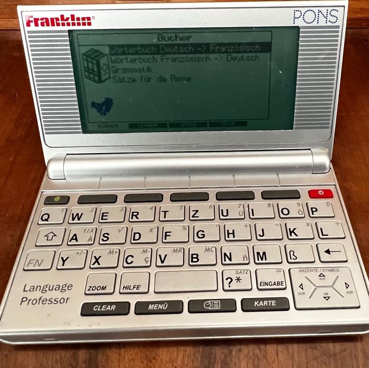 PONS, Franklin, Language Professor, Wörterbuch | Kaufen auf Ricardo