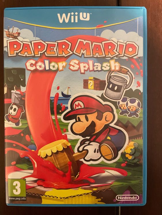 Nintendo Wii U Paper Mario Color Splash | Kaufen auf Ricardo