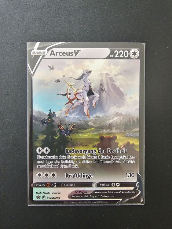 Arceus V Promo ab 1.- | Kaufen auf Ricardo