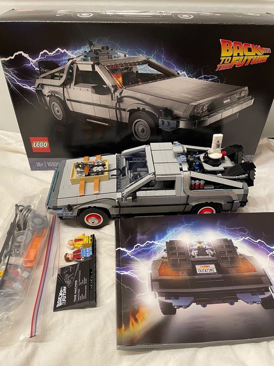 Lego Creator Expert DeLorean Time Machine Set 10300 | Kaufen auf Ricardo