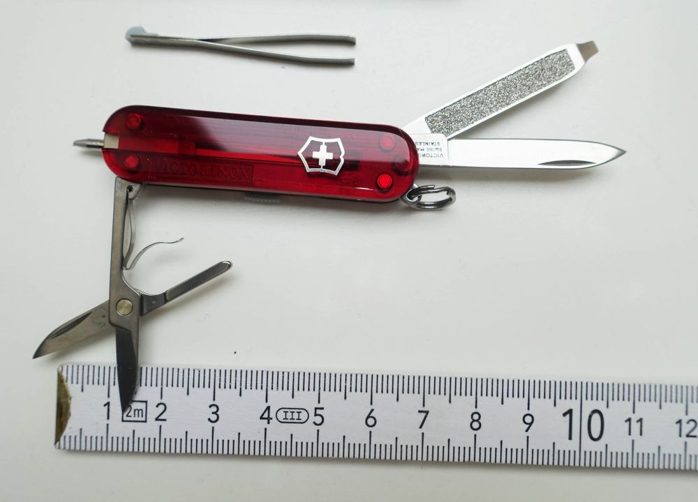 Victorinox - NEU - Handy Ballpoint Pen, rot transparent (Neu und ...