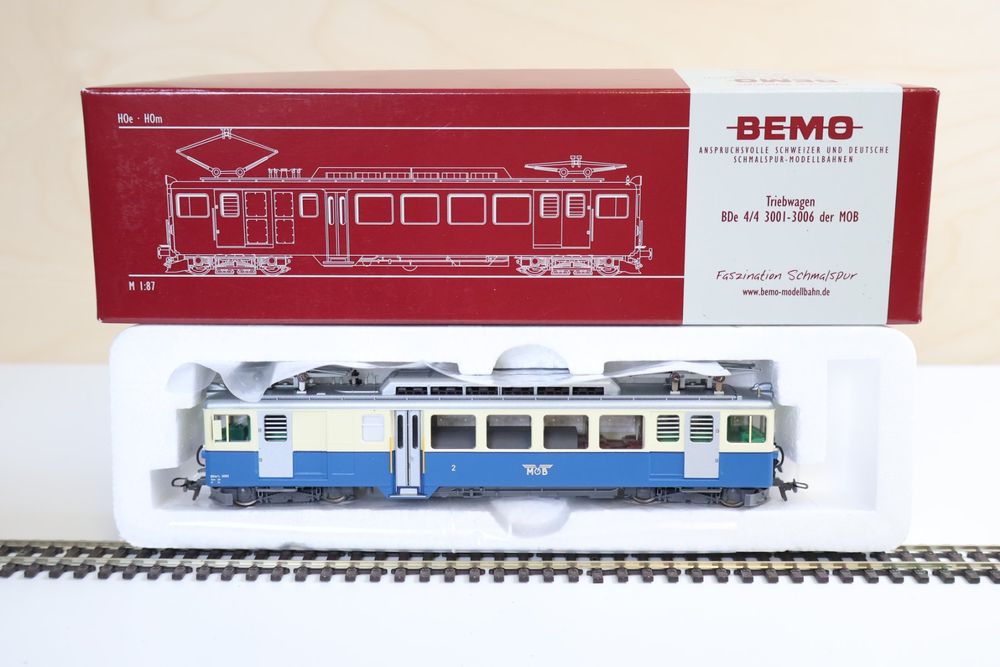 BEMO MOB Triebwagen E-Lok BDe 4/4 - 1281 302 (Gebraucht) in für CHF 312 ...