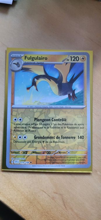 Carte Pokémon Fulgulairo Reverse 079 Écarlate et Violet EV01 | Kaufen auf Ricardo