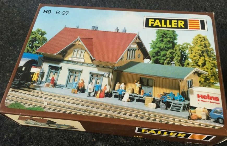 Faller H0 B-097 Bahnstation Blumenfeld, Bausatz (Neu (gemäss ...