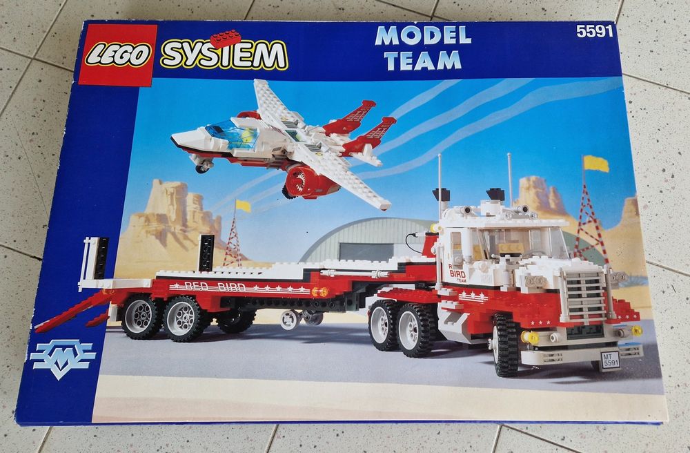 LEGO System 5591 Model Team Mach 2 Red Bird Rig von 1994 (Neu (gemäss ...