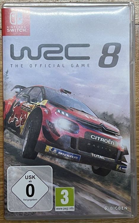 Nintendo Switch WRC 8 The Official Game (Gebraucht) in Oetwil am See ...
